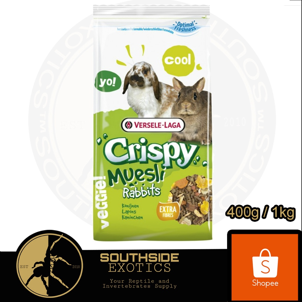 Versele Laga Crispy Muesli Rabbit 400g /1kg | Shopee Philippines