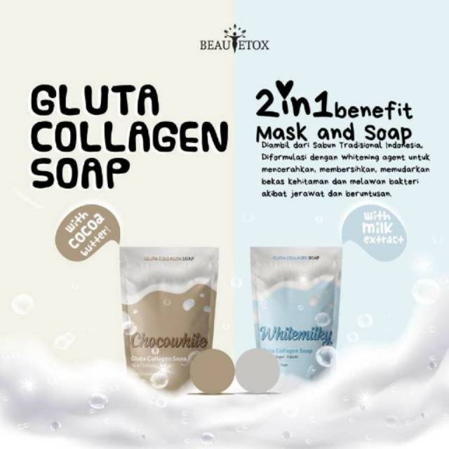Gluta Collagen Soap (free Soap Network) | Shopee Philippines