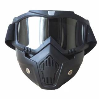 Helmet Masks - Abs Material Goggle Mask | Shopee Philippines