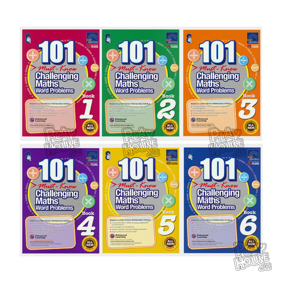 101 Must Know Challenging Maths Word Problems Singaporean Primary Math