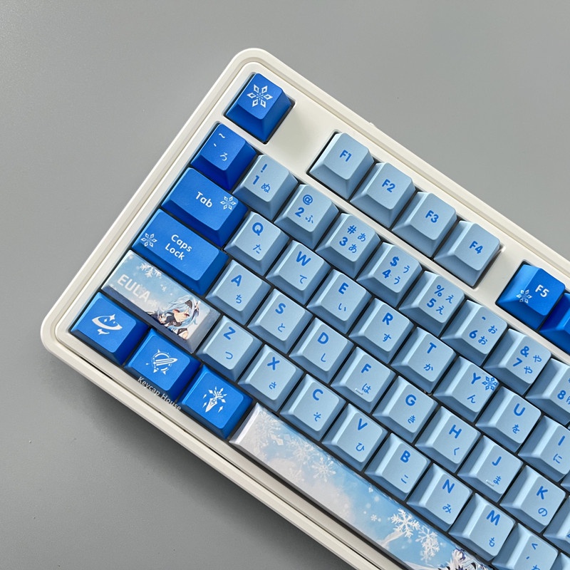 Eula Keycap Cherry Profile Genshin Impact Theme Anime PBT Dye Sub ...