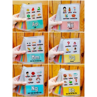Kidszoe filipino tagalog educational flashcards alphabet reading ...