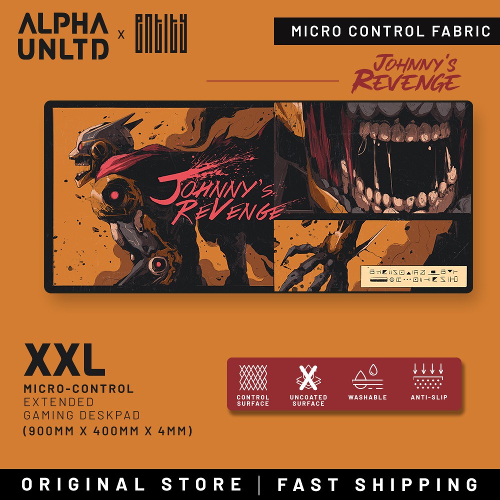 Alpha Unltd | "Johnny's Revenge" XXL | Micro-Control Gaming Mousepad ...