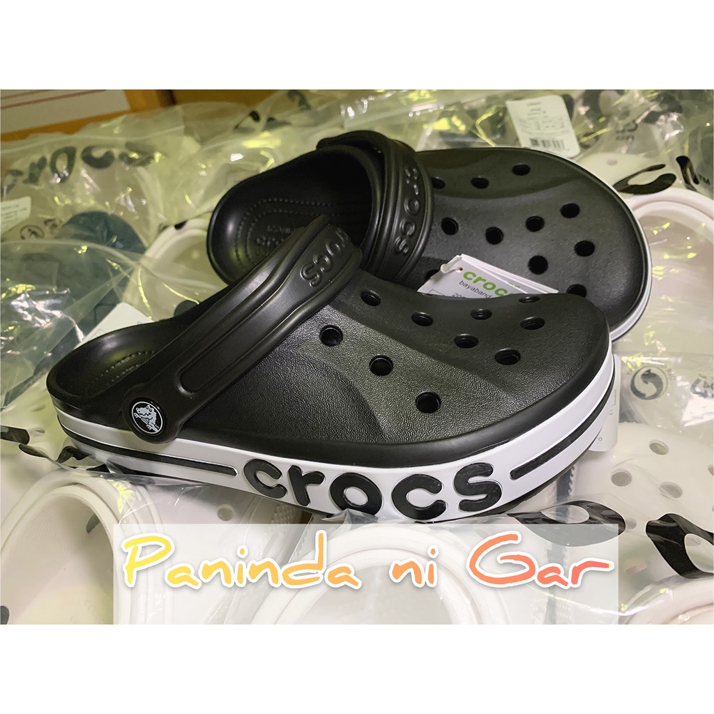 Crocs Bayaband Clog - Black | Shopee Philippines