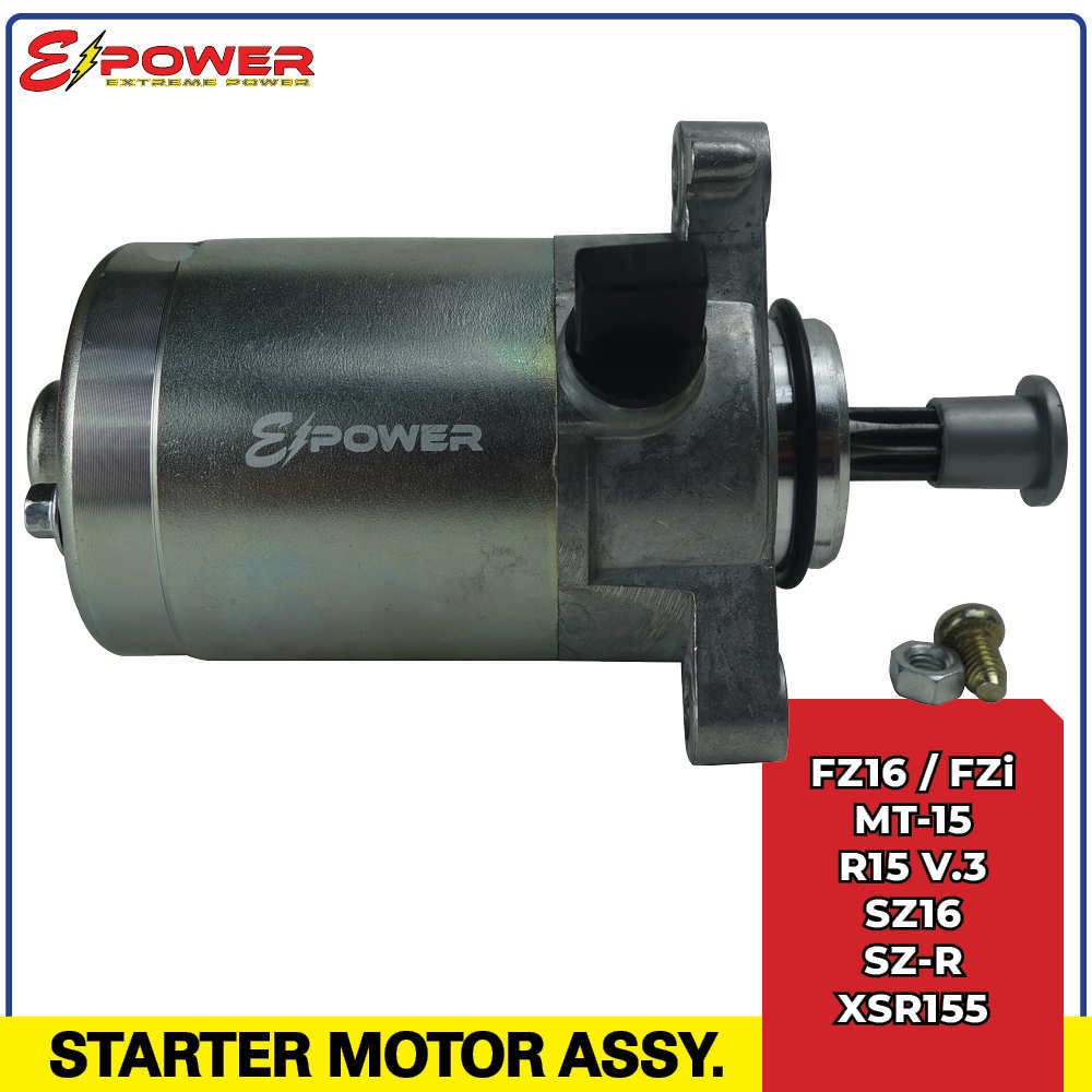 FZ16/FZI STARTER MOTOR EPOWER | Shopee Philippines
