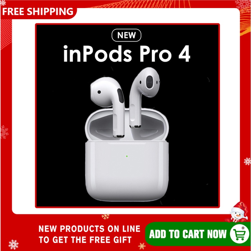 inPods Pro 4 Smart Touch Noise Reduction Wireless Earphones with Mic ...