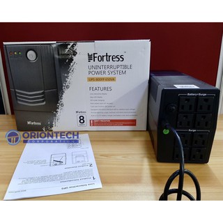 Fortress UPS-800FP 650va / UPS-1000FP 1000va 8 Sockets UPS ...
