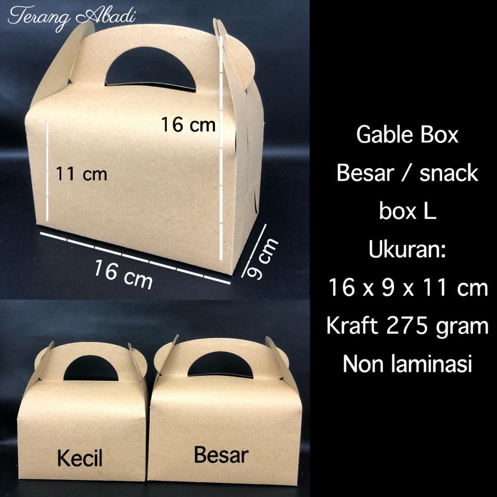 Gable box S 13.5x10x10 cm / M 16x9x11 cm / Jar box / kraft Bag / Tote ...