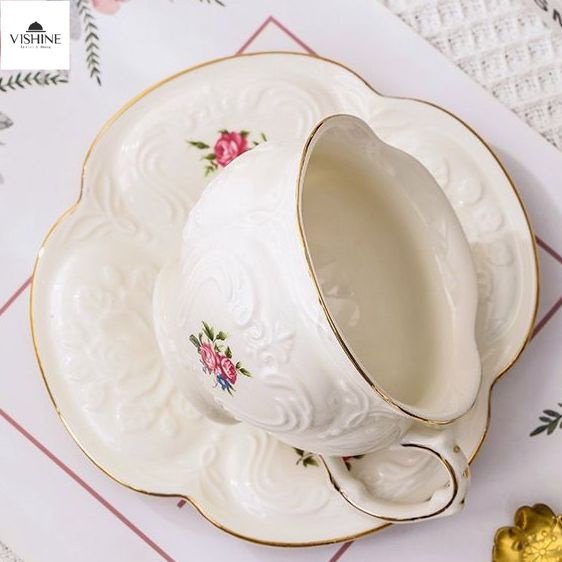 British Ceramic Tea Coffee Pot Set Tea Coffee Cup And Saucer Hand ...