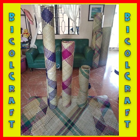 Banig Native BicolCraft XXL Size w/ Free Round Pamaypay | Shopee ...