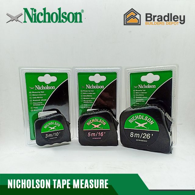 Nicholson Steel Measuring Tape | Shopee Philippines