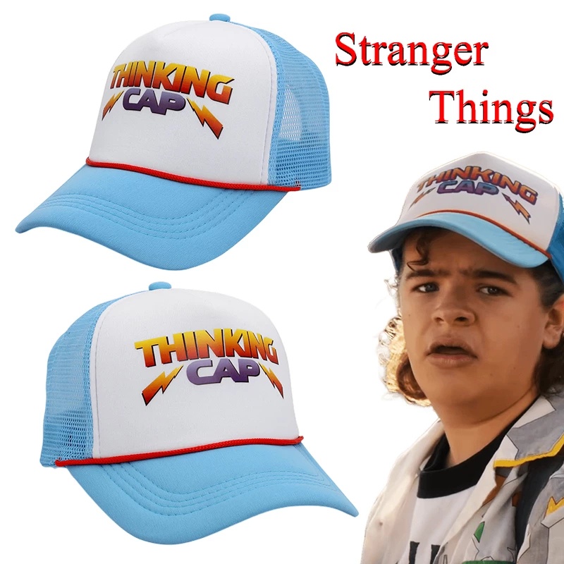 Stranger Things Season 4 Baseball Cap Dustin Hat Retro Mesh Thinking ...