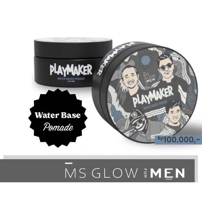 Ms GLOW Pomade Water Based FOR MEN | Shopee Philippines