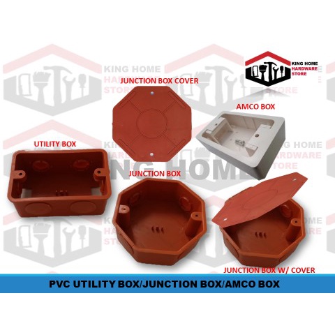 PVC ELECTRICAL BOXES (JUNCTION BOX,UTILITY BOX WITH OR W/O COVER/SQUARE ...
