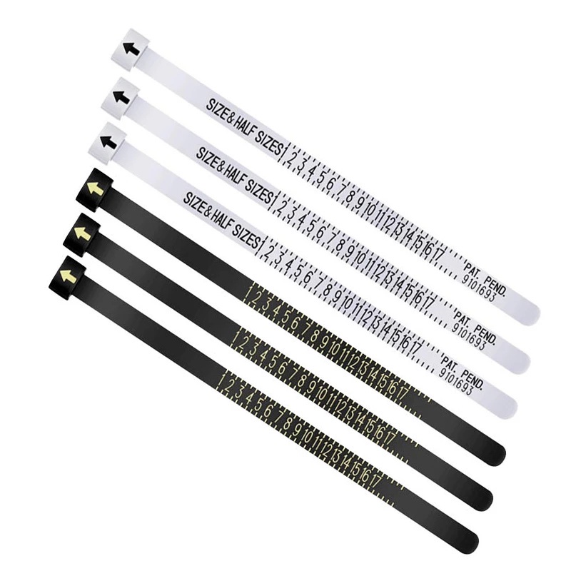 Ring Ruler Measurer Finger Coil Ring Sizing Tool US Ring Sizer ...