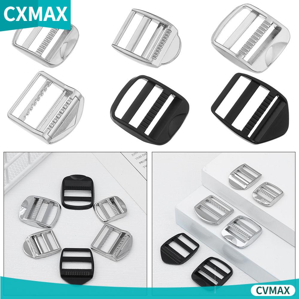 CVMAX Zinc Alloy Slider Loop Rectangle Backpack Straps Buckle Slider ...