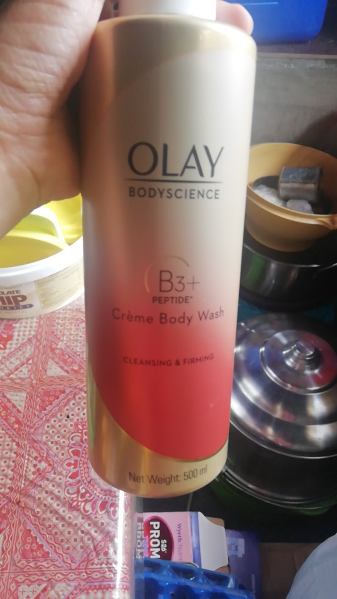 Olay Body Science Body Wash Cleansing and Firming (500mL) | Shopee ...