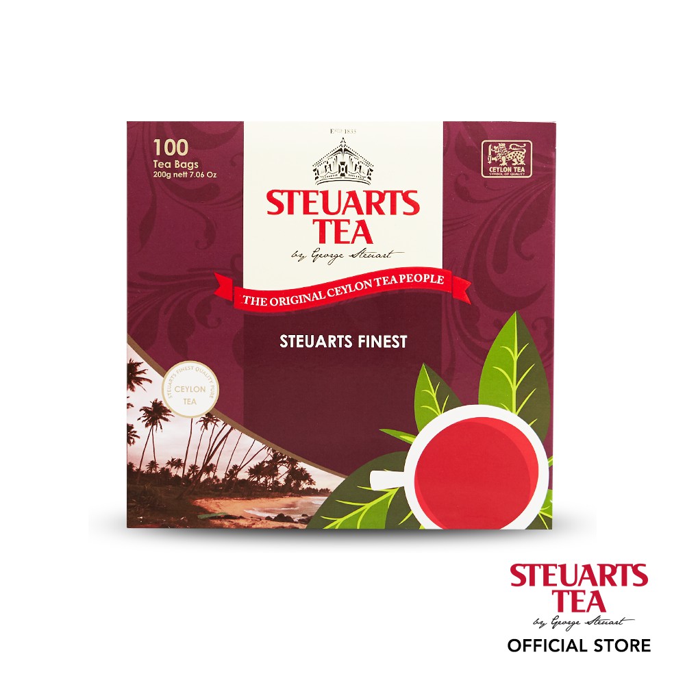 Steuarts Finest Ceylon Black Tea (100 bags) | Shopee Philippines