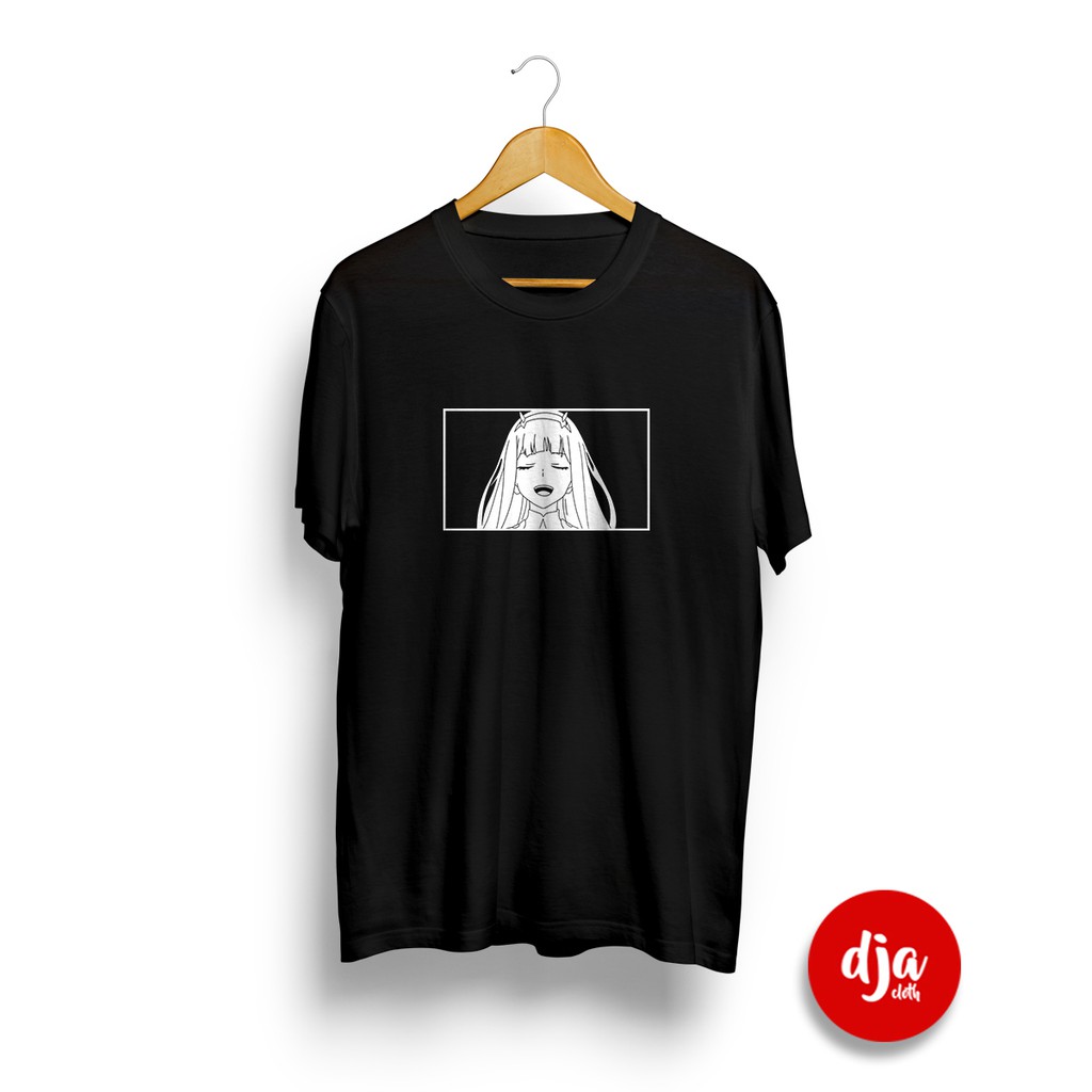 Zero Two Darling T-Shirt In The Franxx 002 Hiro Nain Iota Waifu Oni ...