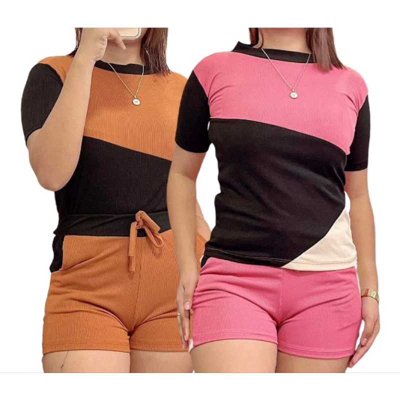 Shop4Her | ELLIE Combi Knitted Terno Set Coordinates Coords for Women ...