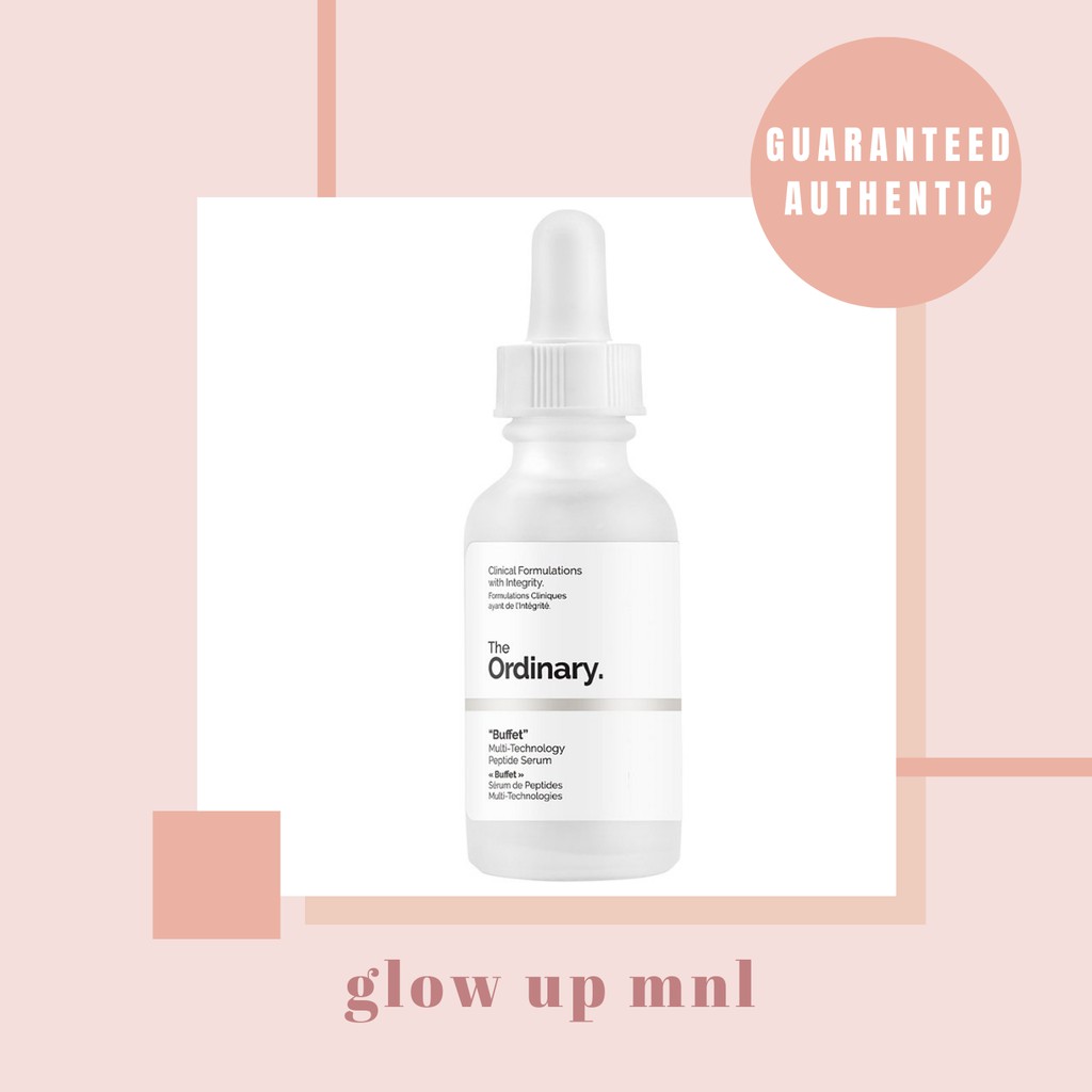 The Ordinary Buffet 30ml | Shopee Philippines