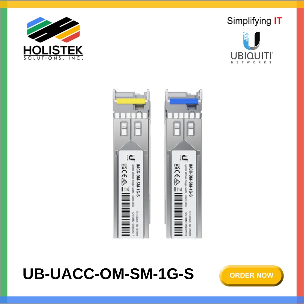 Ubiquiti Single-mode, simplex, ber transceiver module ( UACC-OM-SM-1G-S ) | Holistek | Shopee ...