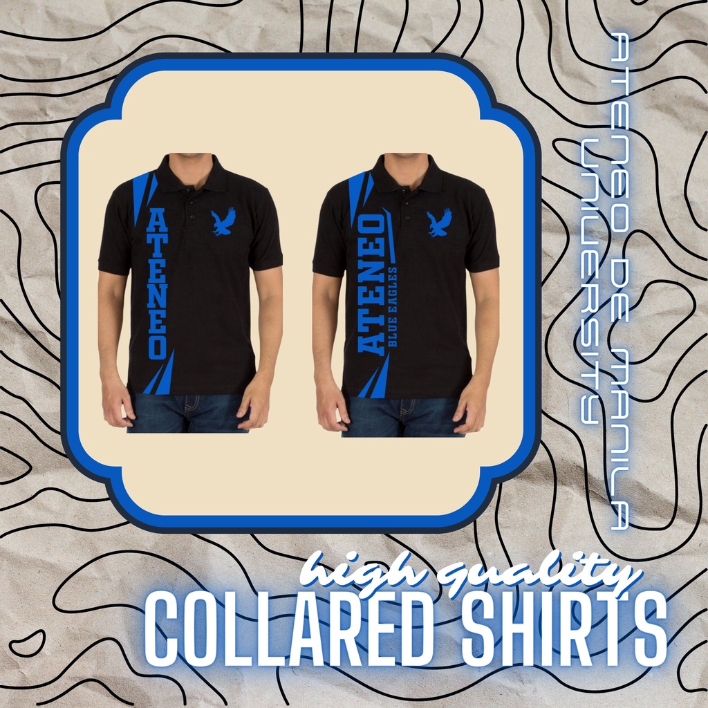ADMU (Ateneo de Manila University) High Quality COLLARED SHIRTS ...