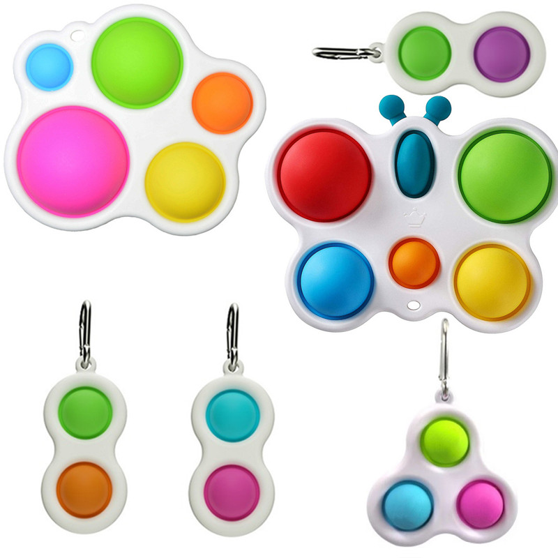 Pop It Baby Sensory Simple Dimple Toys Suitable for Infants Puzzle ...