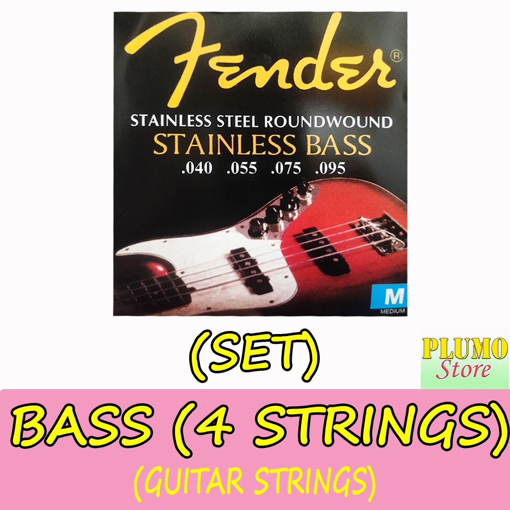Bass guitar string fender(4 strings/1set) | Shopee Philippines
