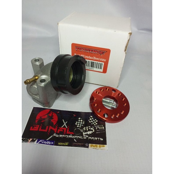 PITSBIKE MIO MANIFOLD UNIVERSAL 28mm /24MM WITH ROTATOR | Shopee ...