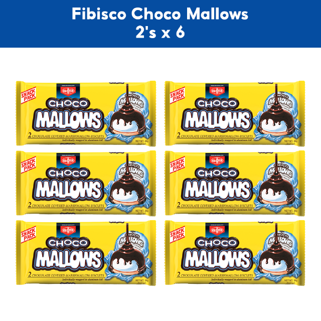 Fibisco Choco Mallows 2's x 6 | Shopee Philippines