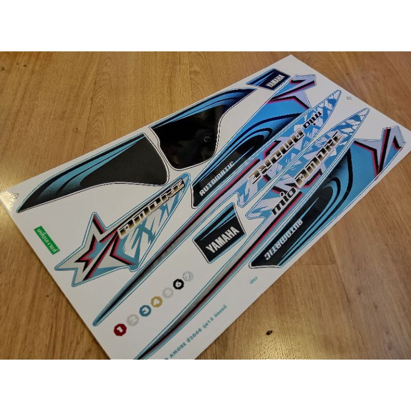 thai decals mio 1, amore, sporty, soulty | Shopee Philippines