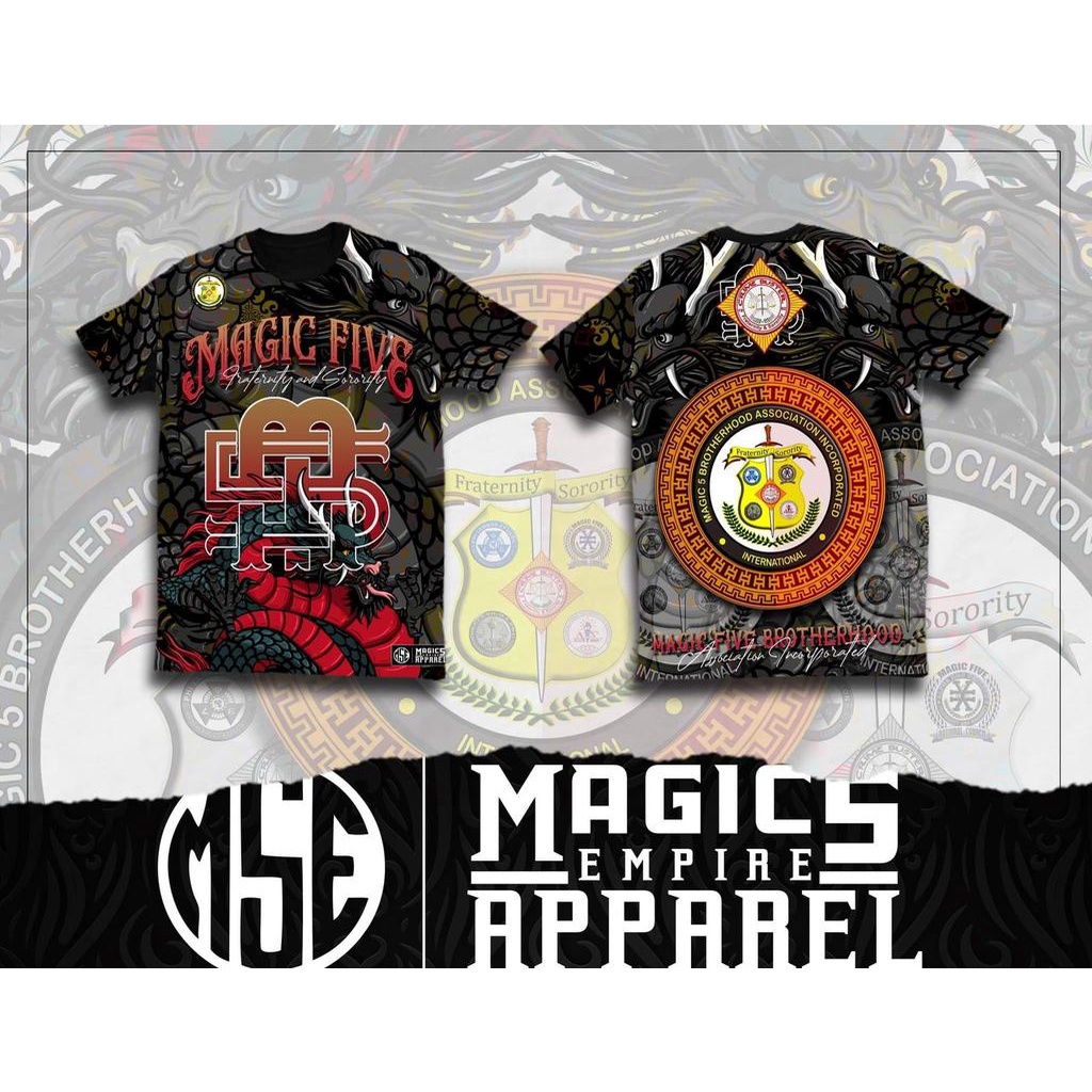 2022 Magic Five Brotherhood Full Sublimation Adult Shirt | Shopee ...