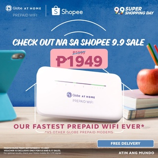 Globe At Home Prepaid WiFi LTE Advanced Modem | Shopee Philippines