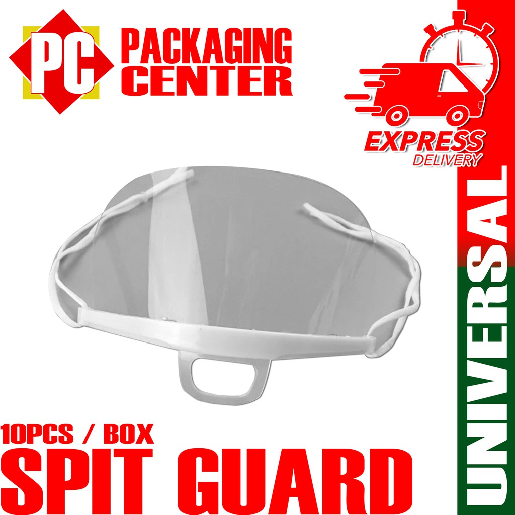 Spit guard by 10pcs per pack (METRO MANILA AND NATIONWIDE SHIPPING CODE ...