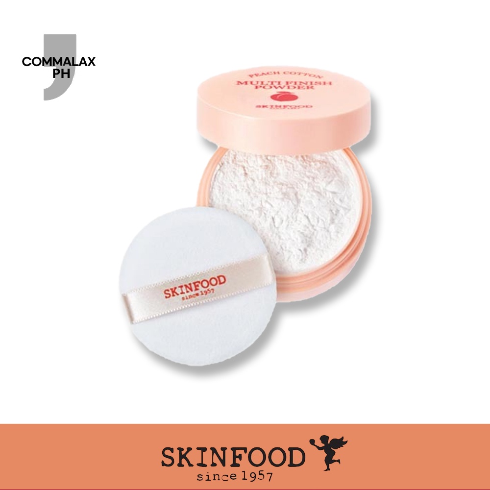 SKINFOOD PEACH Cotton MULTI FINISH Powder | Shopee Philippines