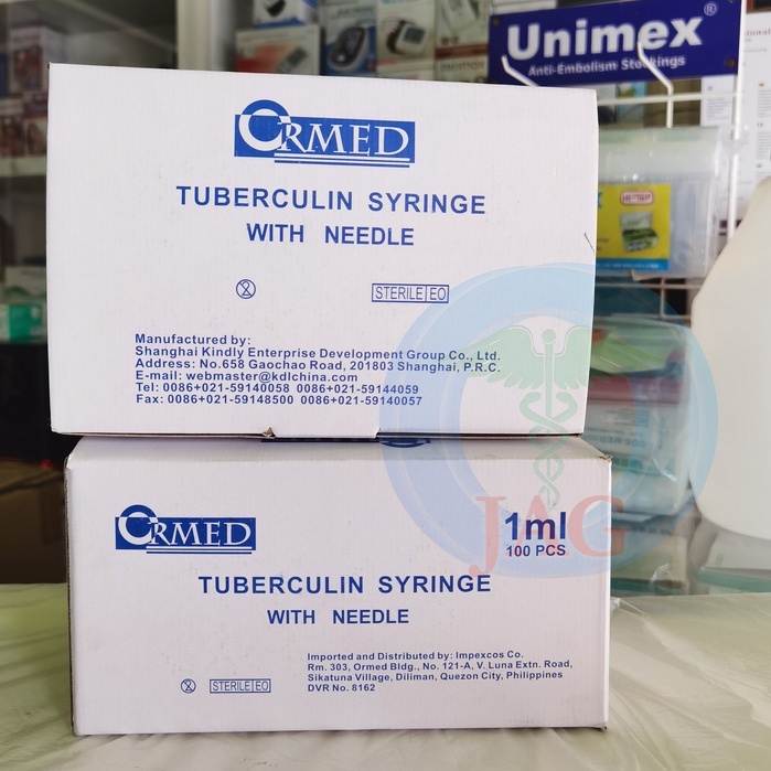 Disposable Tuberculin Syringe 1cc | Shopee Philippines