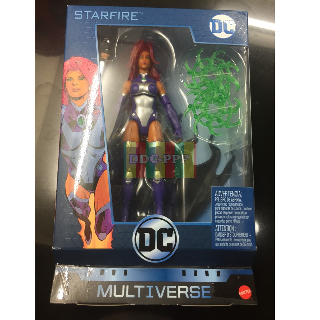 MATTEL DC COMICS MULTIVERSE STARFIRE ACTION FIGURE (SEALED) | Shopee ...