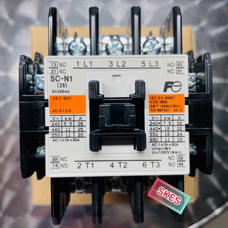 Fuji SC-N1 Magnetic Contactor Made in Japan | scn1 | SK presyo ₱3,695