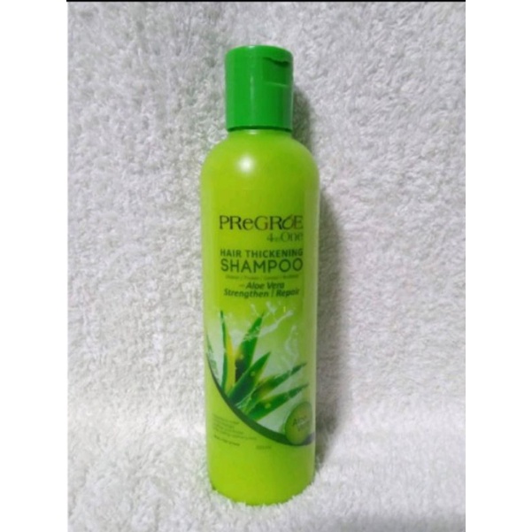 Pregroe 4 in One Hair Thickening Shampoo with Aloe Vera Strengthen ...