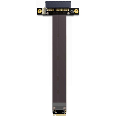 ADT-LINK Riser PCIe X4 3.0 PCI-E 4X to M.2 NGFF NVMe M Key 2280 Riser ...