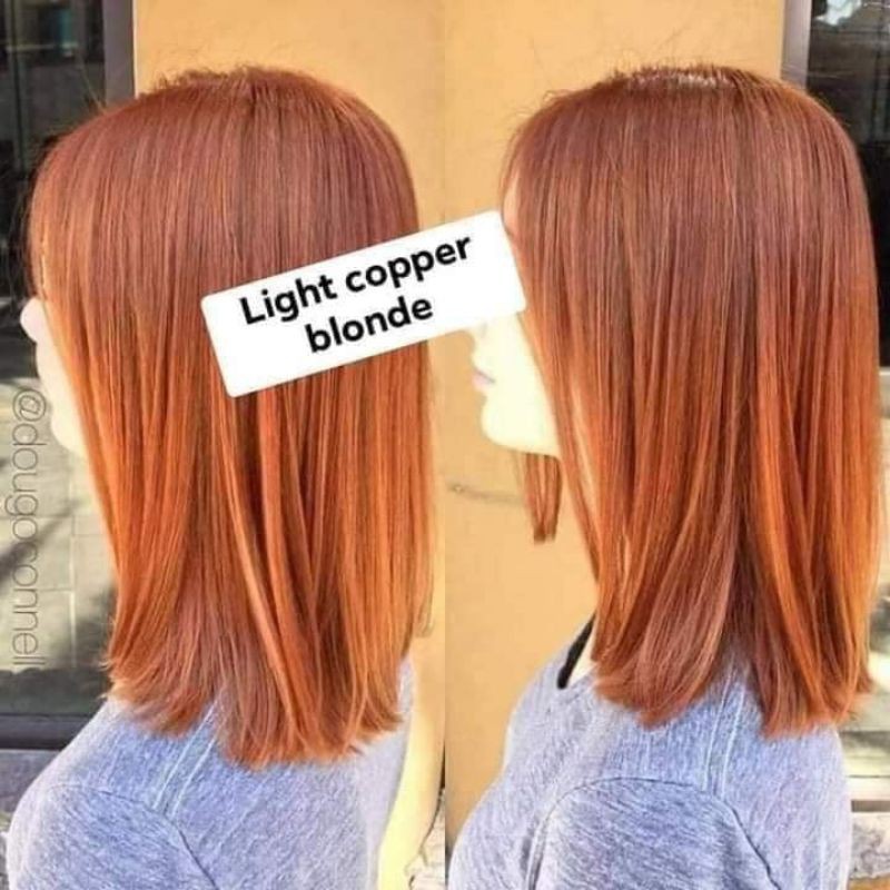 Light Copper Blonde Hair Color
