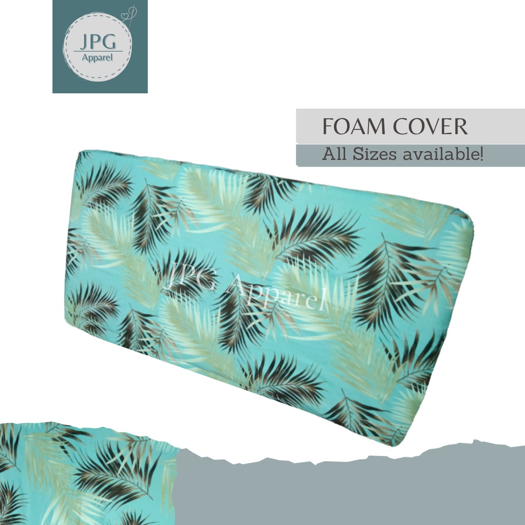 8 Inch Thick Foam Cover with Long Zipper | Shopee Philippines