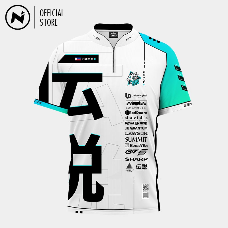 Nextplay Evos S10 Jersey NXP NexplayEsports White Jersey 2022 Free ...