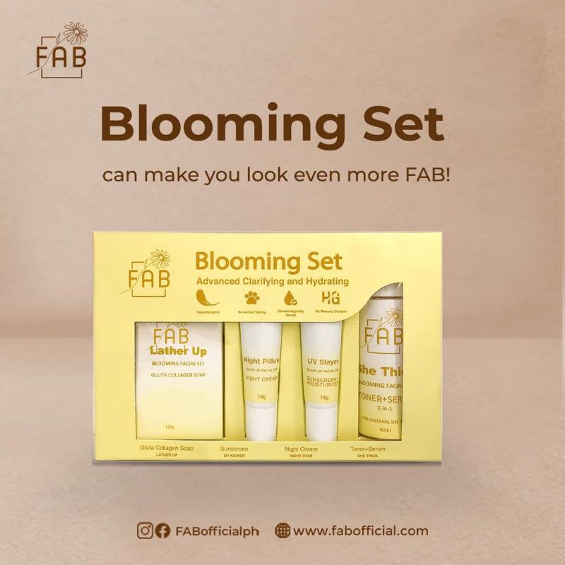 FAB BLOOMING SET By Toni Fowler (Advanced Clarifying and Hydrating ...