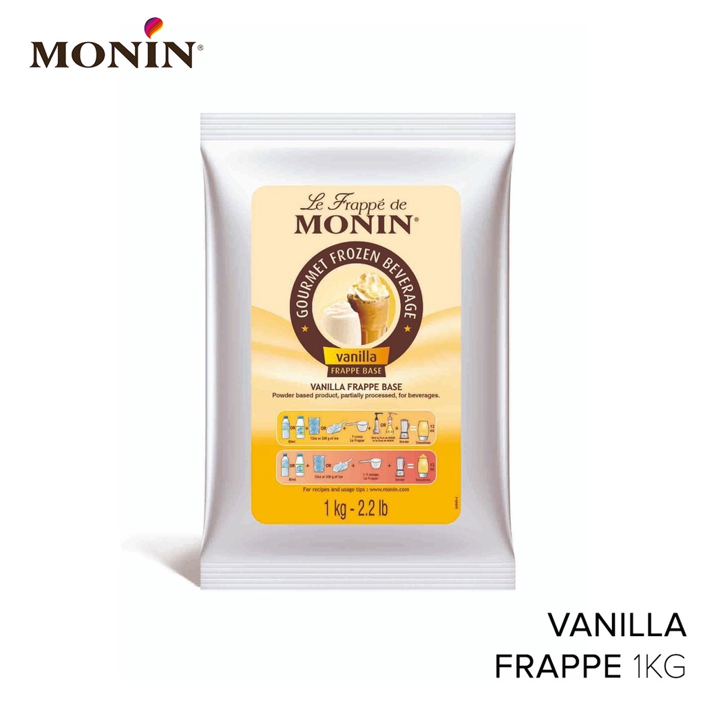 MONIN Vanilla Frappe Powder 1kg | Shopee Philippines