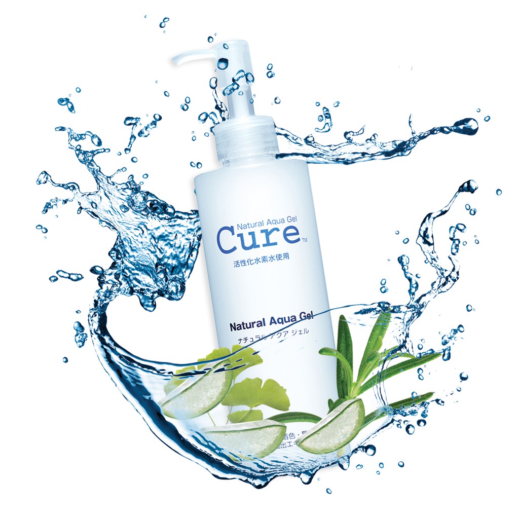 CURE Natural Aqua Gel and Water Treatment Bundle [Japan’s No.1 ...
