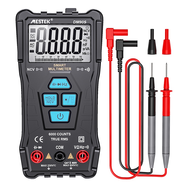Smart Digital Multimeter Manual/Automatic Multimeter Three-Purpose ...
