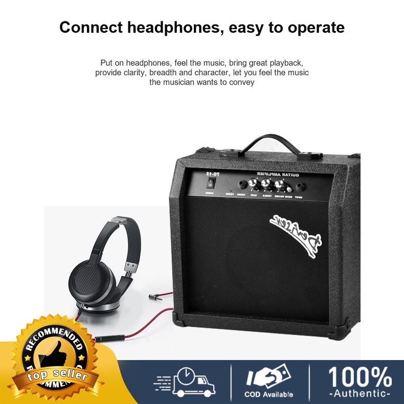 Deviser TG-15W Electric Guitar Amplifier 15Watts,Electric Guitar ...