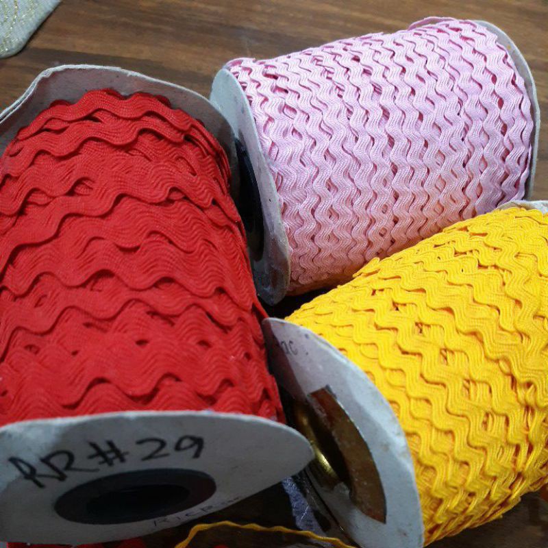 Cotton Ric Rac (Per Yard) | Shopee Philippines